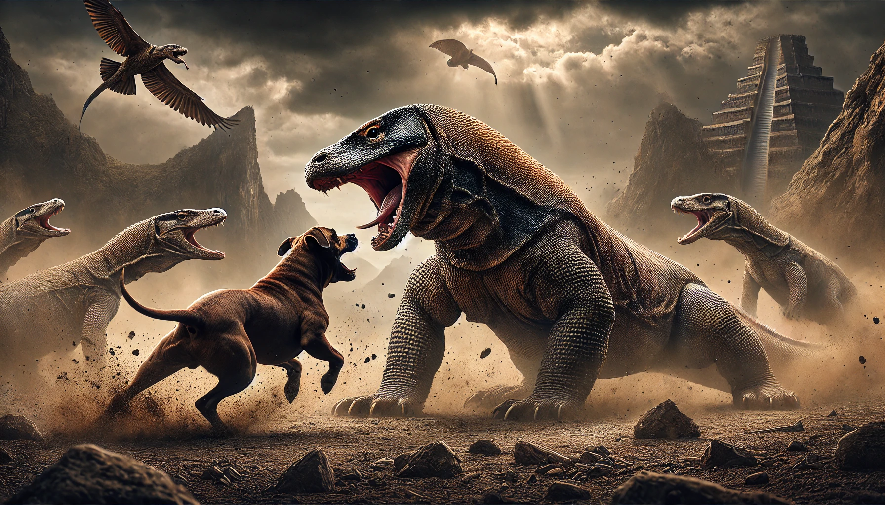 Dog vs Komodo Dragon: A Fierce Battle or a Mismatched Encounter?